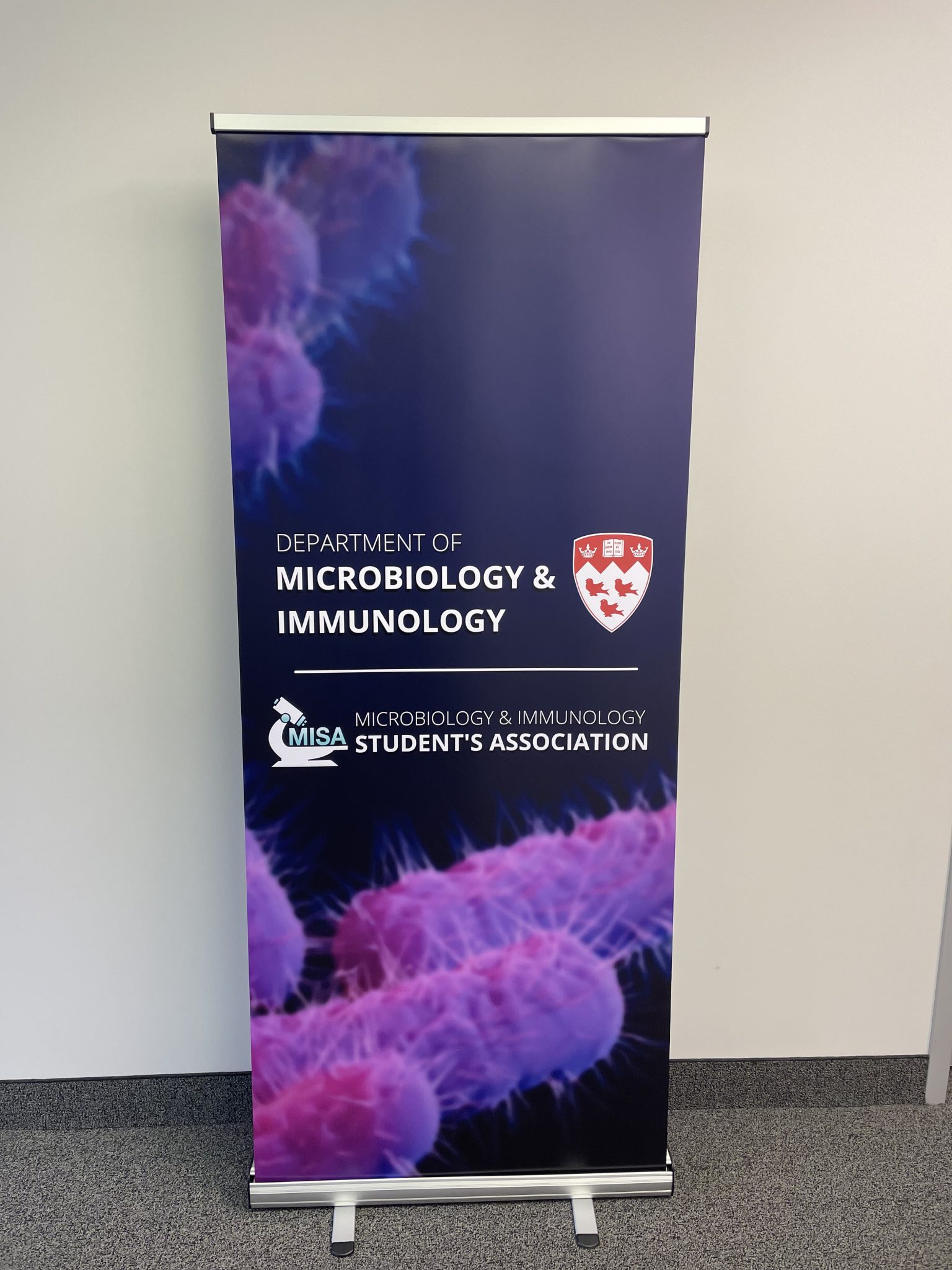 Roll Up Banner McGill University Toronto, Canada - eSmart Prints