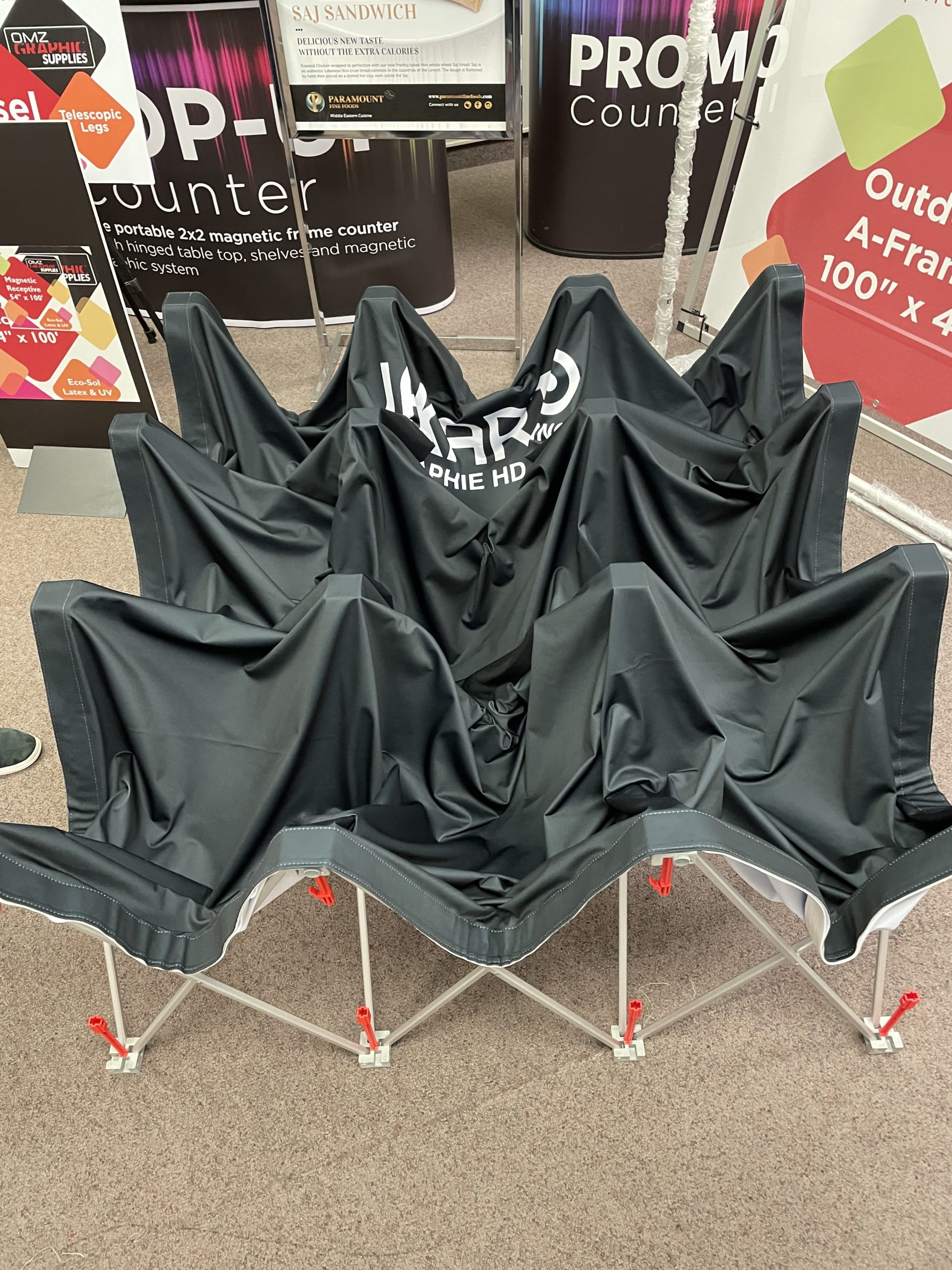 Fabric Backdrop, Fabric Pop Up Toronto, Montreal, Ottawa - eSmart Prints