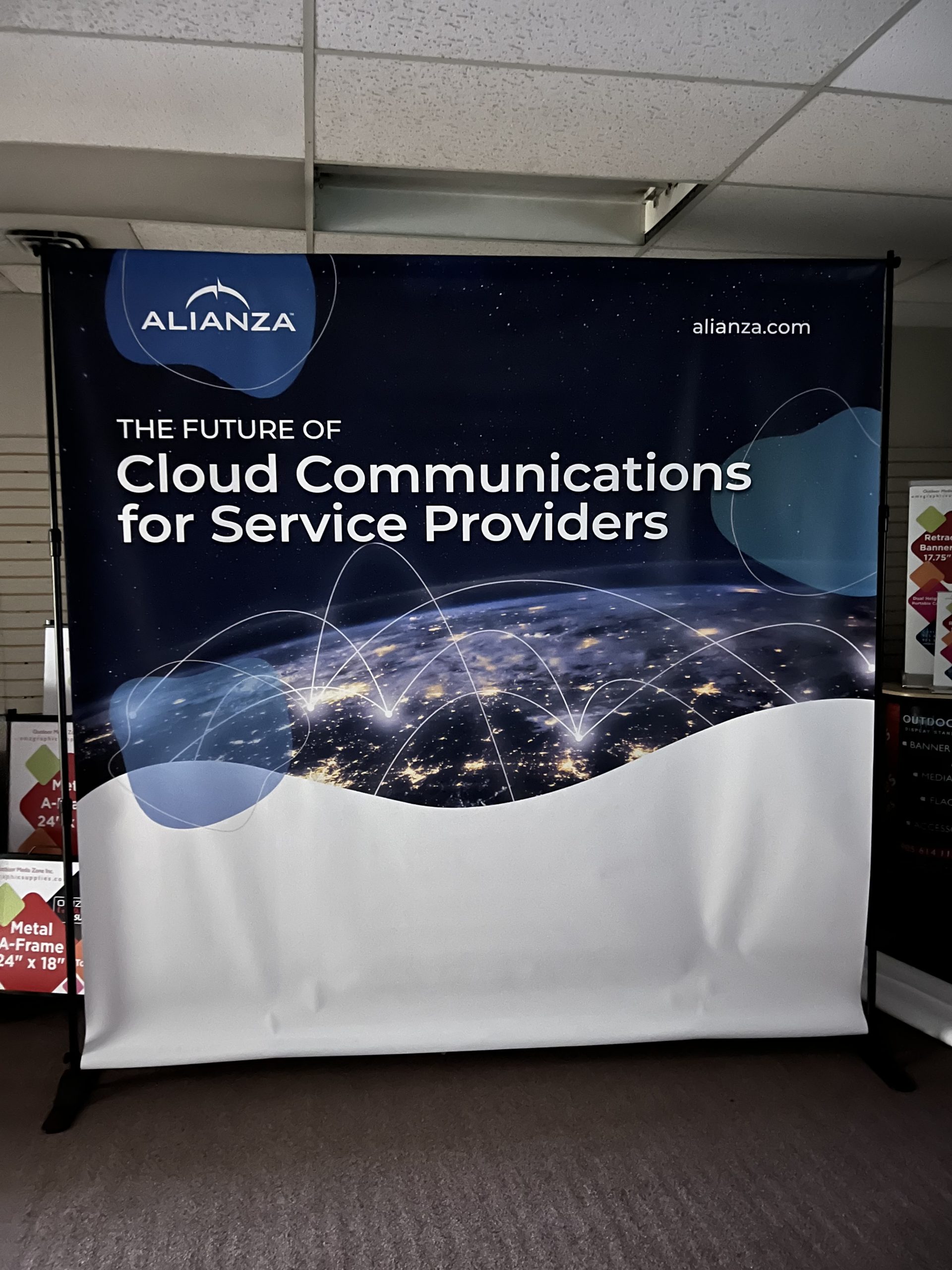 Backdrop for Alianza Toronto, Ontario - eSmart Prints