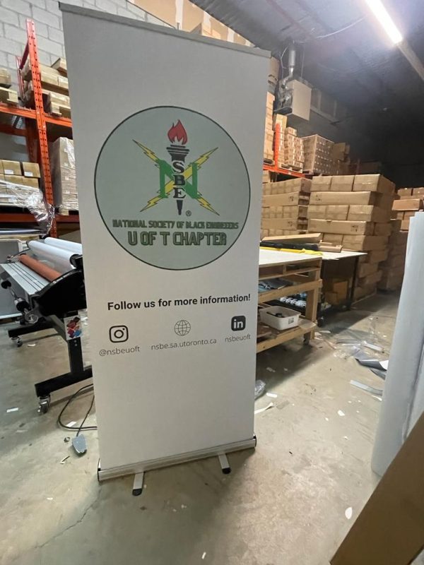 Pop up Banner for UOFT, Toronto, Ontario - eSmart Prints